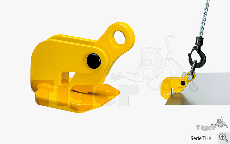Tigrip Hebeklemmen THK zum horizontalen Transport von Blechen im ...